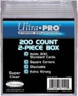 Ultra Pro Plastic Box 200 Count for standard cards (Trading Card ...