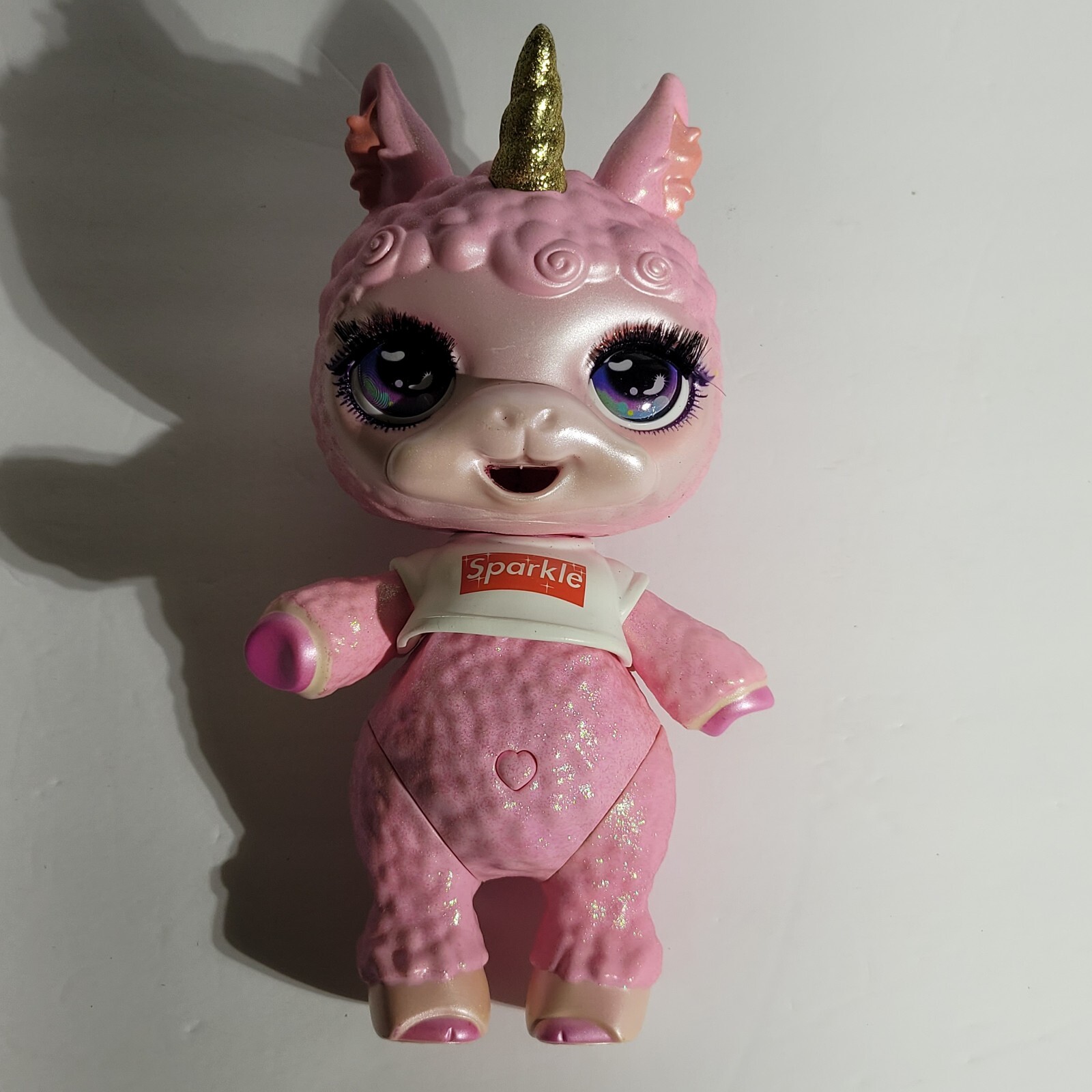 MGA Poopsie Surprise Unicorn LLAMA 10" Doll Slime Rainbow PEARLY FLUFF ...