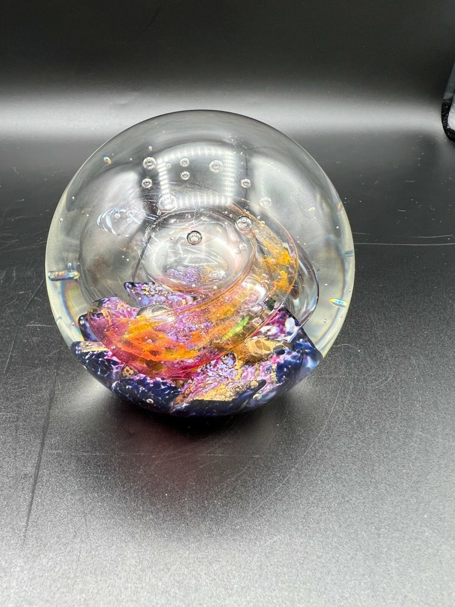 Selkirk Glass Selkirk Glass Studio Paperweight For Sale In San Diego,