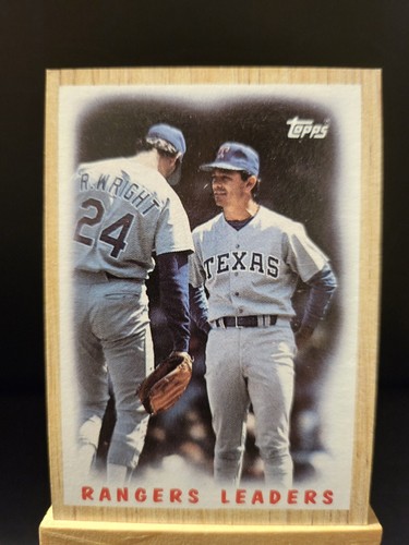 1987 Topps - #656 Team Leaders - TEXAS RANGERS | eBay