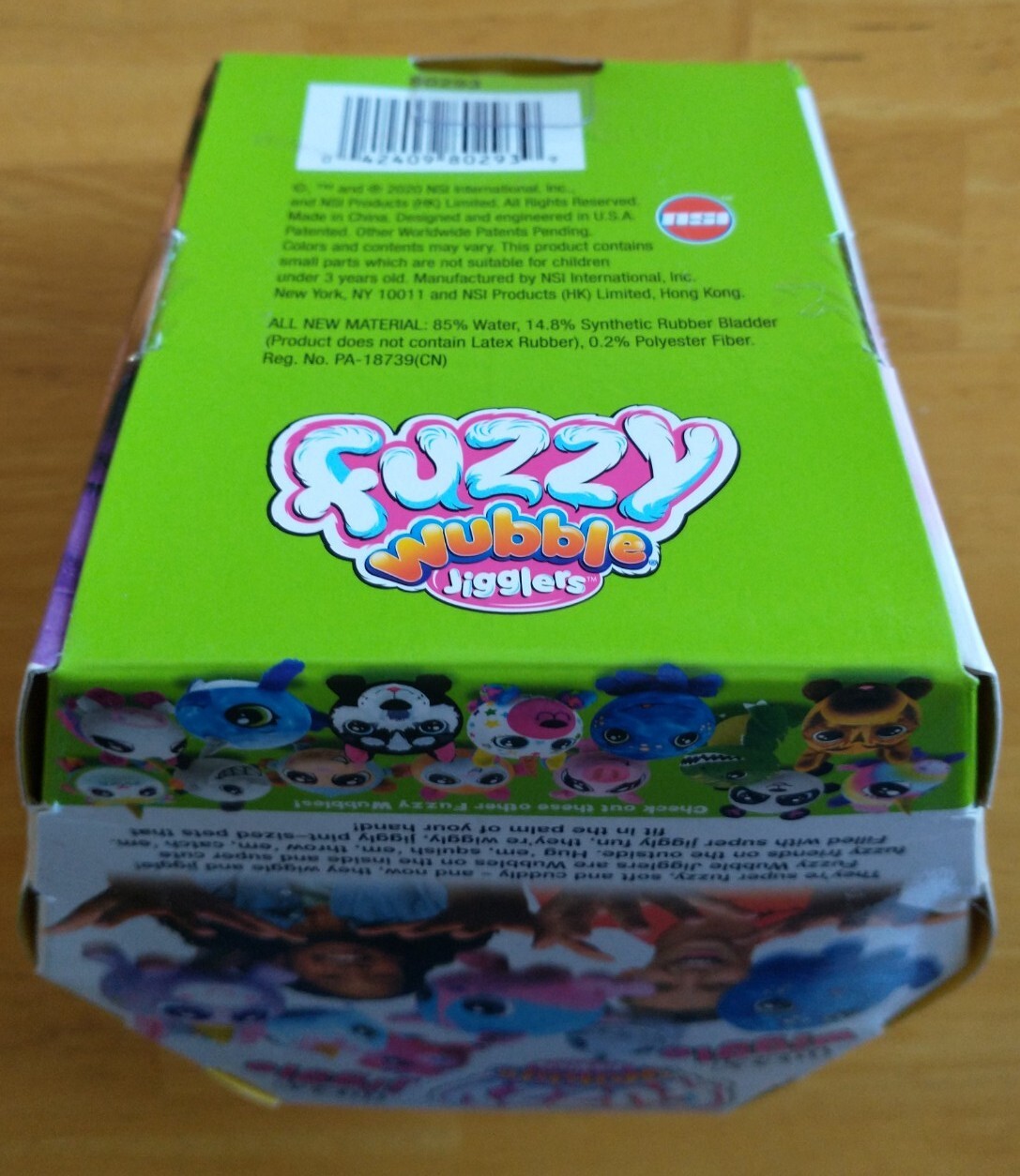 Fuzzy Wubble Jigglers Pets Chloe The Kitty Pink and Blue Toy for sale ...