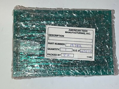 19782 american tech manufacturing board nos no box | eBay