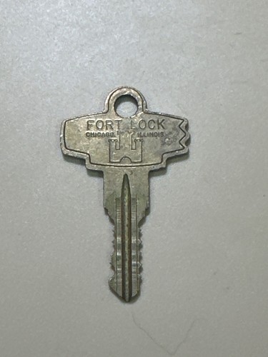 Vintage Factory FORT LOCK Key #1241 | eBay