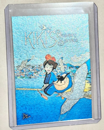 Kiki's Delivery Service Platinum Artist Signed “Studio Ghibli” Trading ...