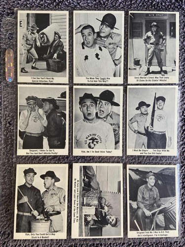 Gomer Pyle USMC trading cards by Fleer. Set of 66 in NM condition | eBay
