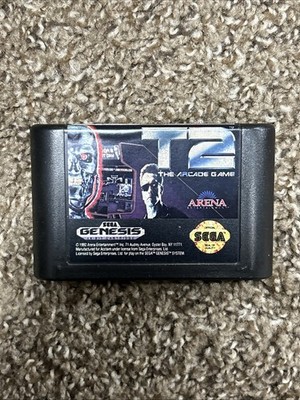 T2: The Arcade Game (Sega Genesis, 1992) WORK/TESTED 734549001074| eBay