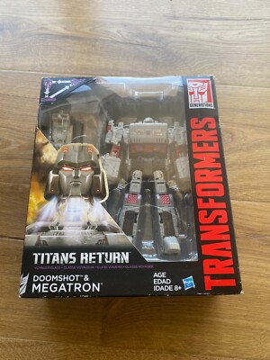 Transformers Generations Titans Return Doomshot & Megatron Brand New ...