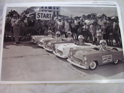 1956 FORD THUNDERBIRD GO KARTS TOY CARS RACE IN 56 11 X 17 PHOTO ...