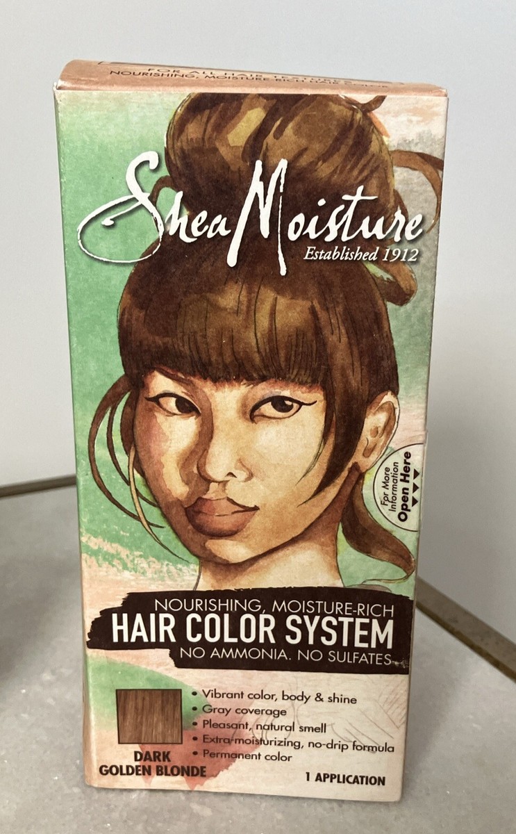 Shea Moisture Hair Color Dark Golden Blonde Shea Moisture Nourishing