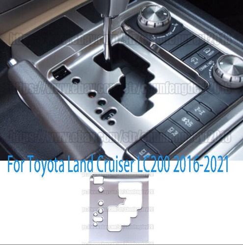 For Toyota Land Cruiser LC200 2016-2021 silver Car Console Gear Shift ...