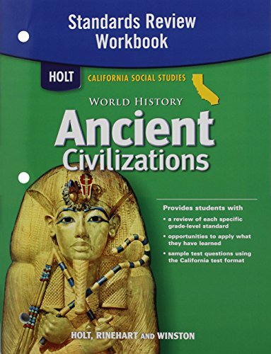 Holt World History: Standards Review Workbook Grades 6-8 Ancient | eBay