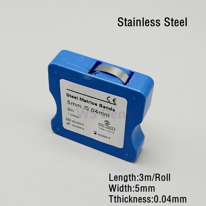 Dental Teflon/Resin/Metal Matrix Bands Teeth Restoration Matrix Strips ...