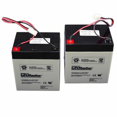 Liftmaster 41B591 / 41B0591 2PK Battery Replacement for BBU Battery ...