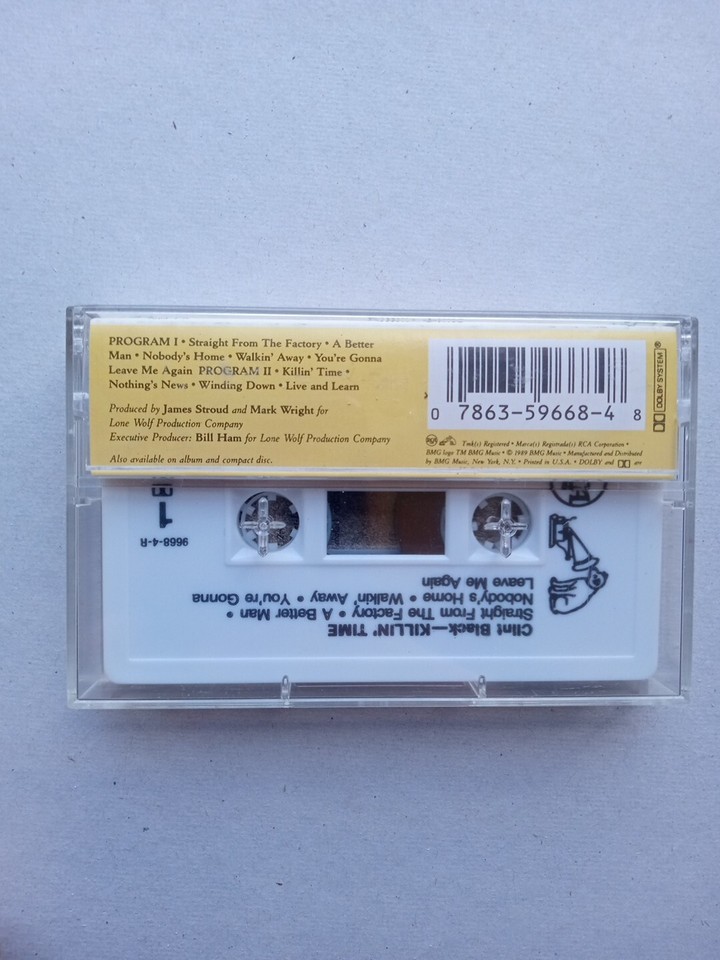 Killin' Time by Clint Black (Cassette, RCA Records) 78635966848 | eBay