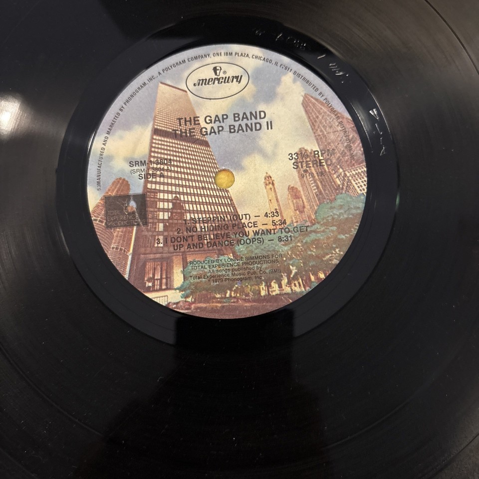 The Gap Band ‎– The Gap Band II 1979 VG LP Album Funk Soul Mercury SRM ...
