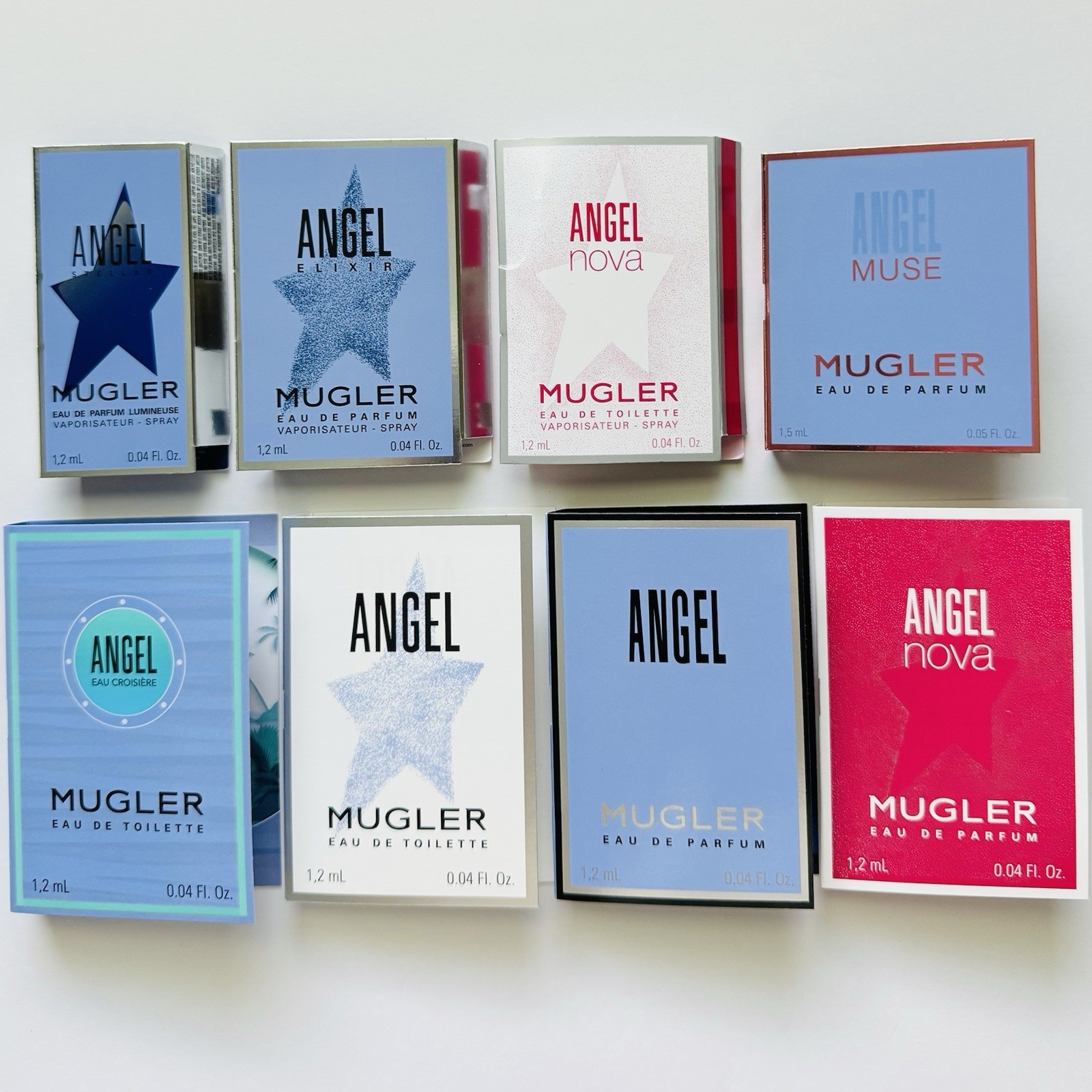 Mugler ALIEN & ANGEL Perfume Collection Sample Spray Vial 19pc Set | eBay