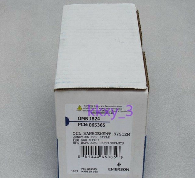 Emerson OMB JB24 Oil Management Control Junction Box for sale online | eBay