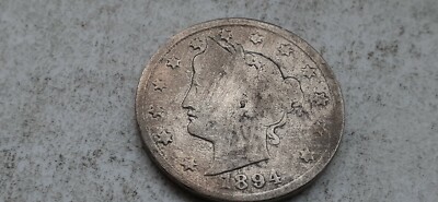 1894 Liberty Head 'V' Nickel better date G Details #J493 | eBay