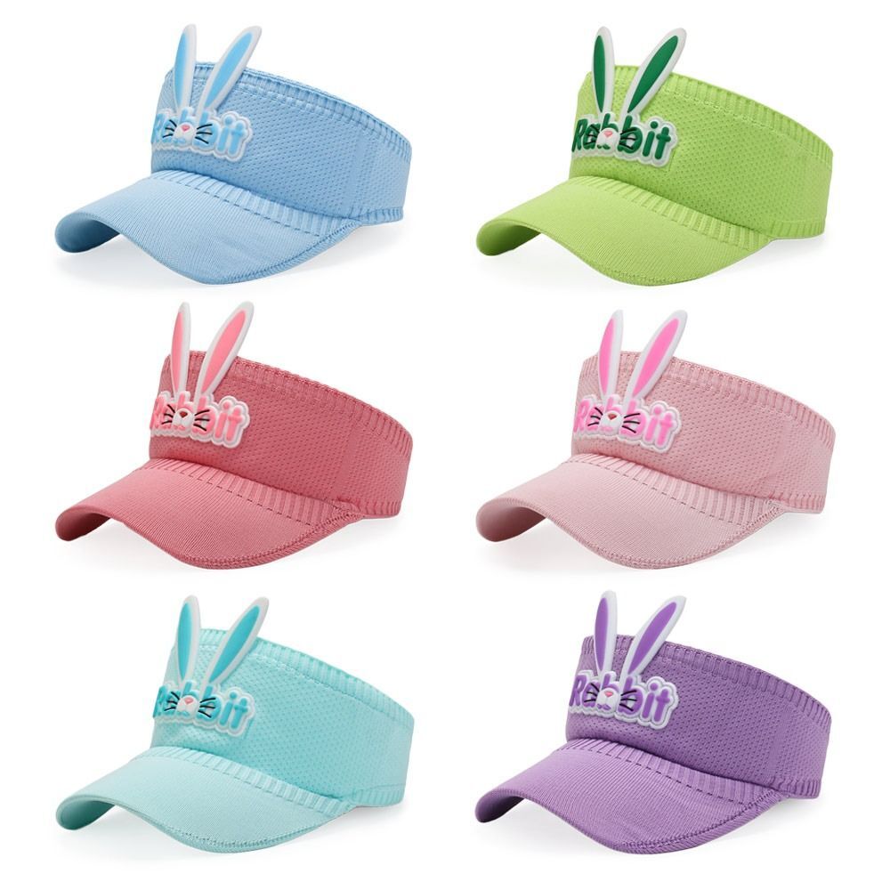 UV Protection Sun Hat Cute Rabbit Beach Hat Outdoor Summer Visors Men ...