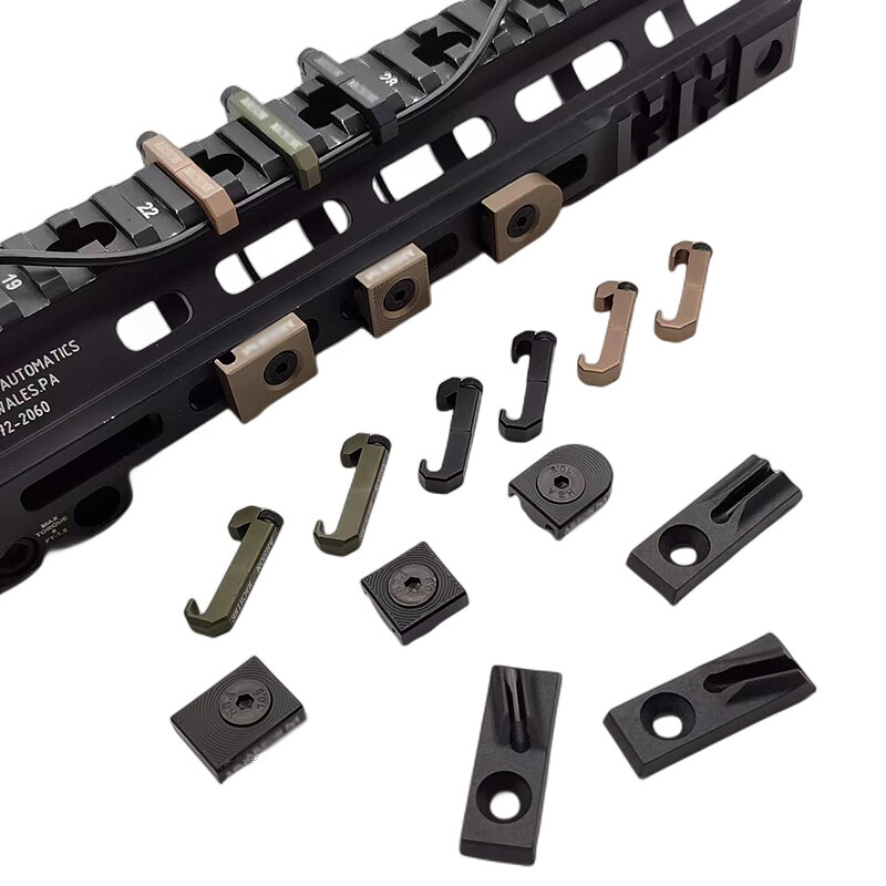 Machine M-LOK Keymod Rail Cover Wire Guide System Cable Management ...
