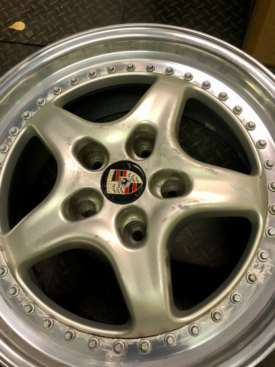 2 GENUINE SPEEDLINE SL978 M ALESSIO WHEELS PORSCHE 911 964 993 996 3 ...