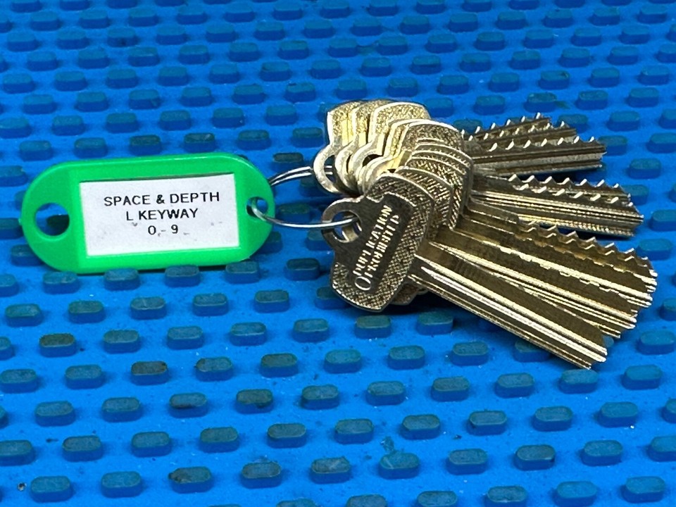 1 Best Interchangeable Core A2 Space & Depth Keys 7 Cut | eBay