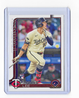 2025 TOPPS SERIES 1 BROOKS LEE (RC) - CARD #317 - TWINS - FREE SHIPPING ...