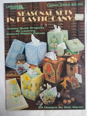 Leisure Arts | 1563 | Plastic Canvas | Seasonal Sets in Plastic Canvas ...