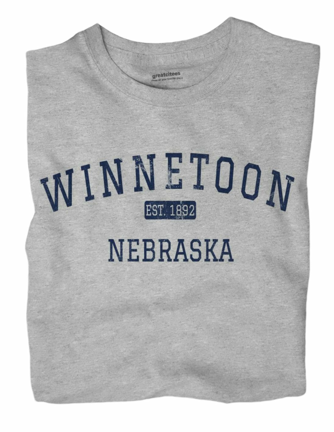Winnetoon Nebraska NE T-Shirt EST | eBay