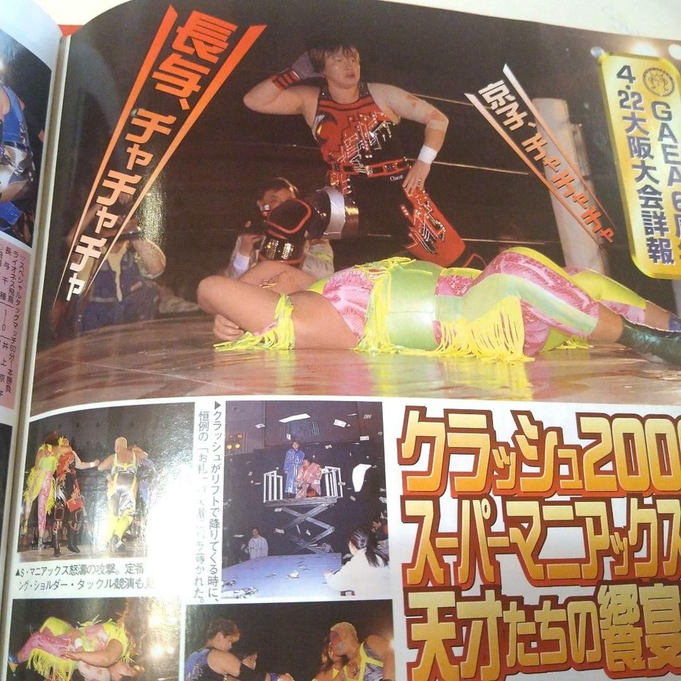 Lady Weekly Gong Momoe NBKanishi Pro Wrestling Magazine Used WW8 | eBay