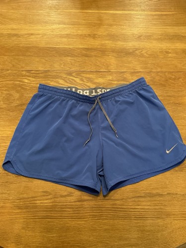 Nike Women’s Blue Dri- Fit Running Shorts *Size Large* | eBay