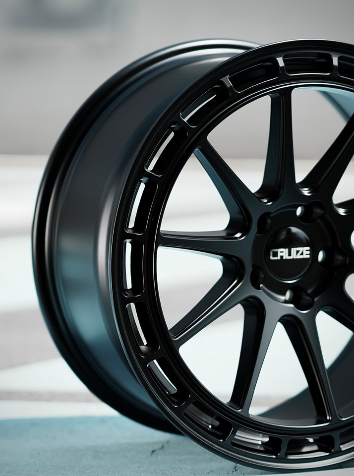 19" Black Cyclone Alloy Wheels Fits Bmw X1 E84 + Z3 E36 + Z4 E85 E86 ...