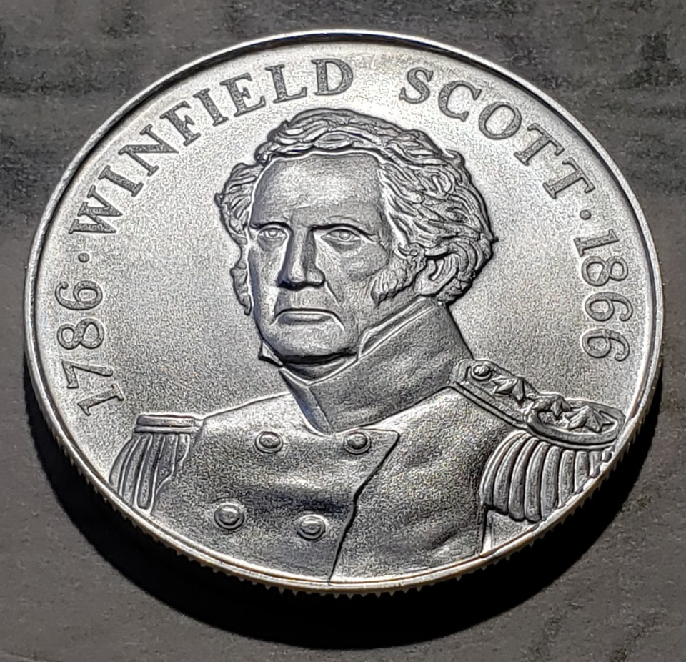 1966 Windfield Scott Silver Heraldic Art Medal with Stamps - Nice! W1 ...