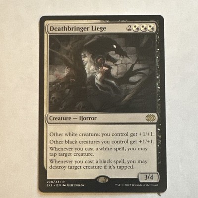 Deathbringer Liege x1 Double Masters NM Condition see front and back ...