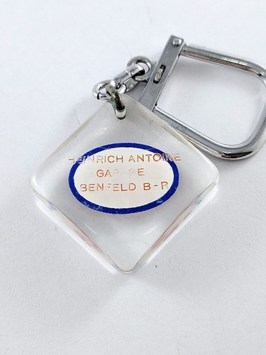 Keychain - ESSO Gas Station BENFELD - Bourbon 1960S - Vintage 1960S | eBay