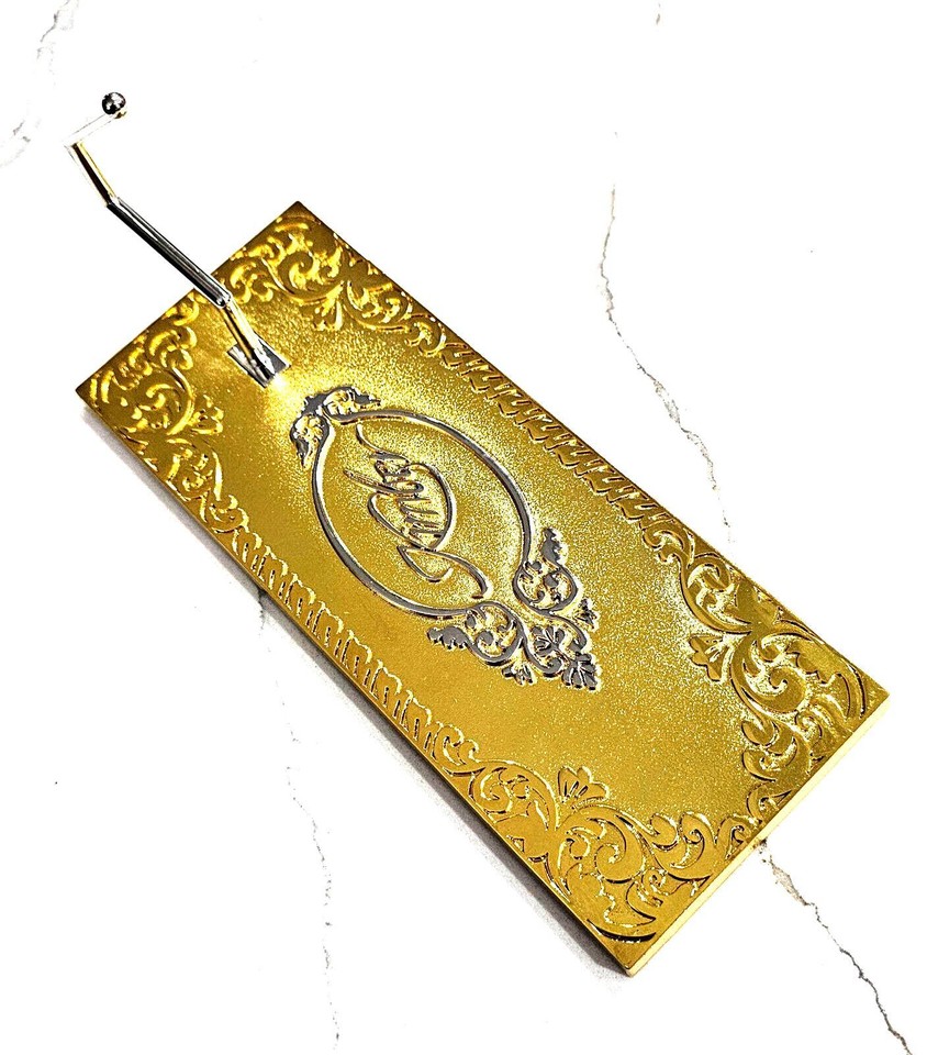 Gun stand Kimber 1911 Pistol Display Stand - Metal Gun Rack - Gold ...