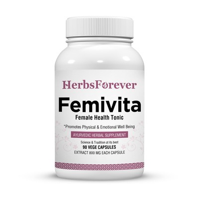 Femivita Capsules-Everyday Female Health Supplement-90 Vege Capsules ...