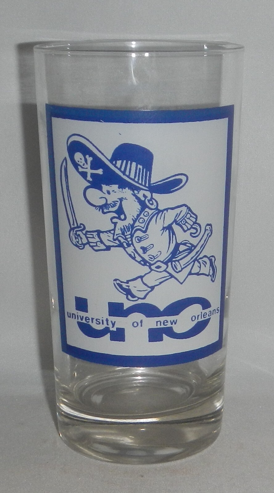 Semi Vintage University of New Orleans UNO Privateers Glass | eBay