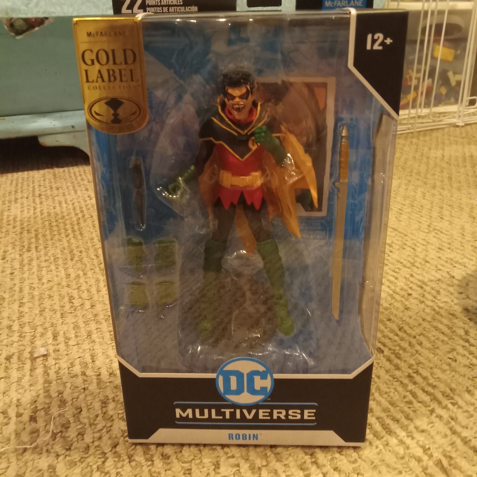 Mcfarlane DC Multiverse Robin (DC vs Vampires) (Gold Label) 7 Inch ...