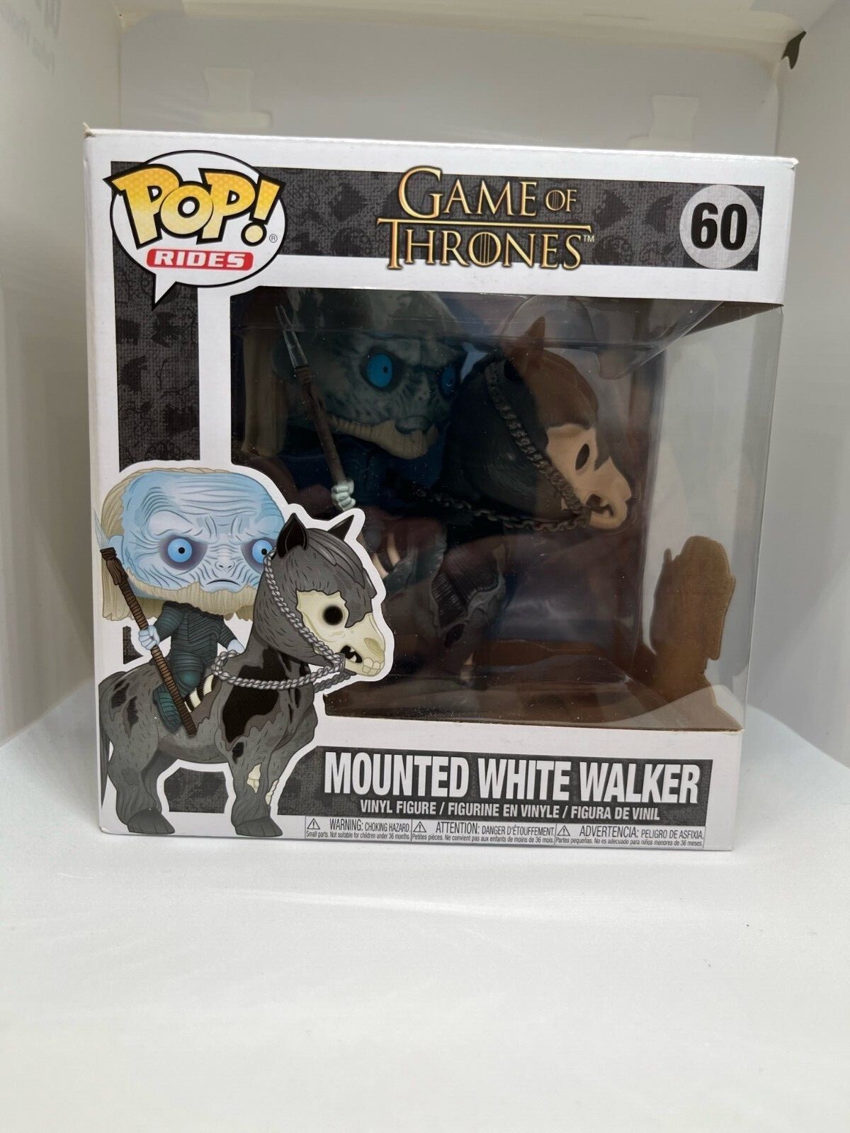 Game of Thrones Mounted White Walker Funko Pop #60 New Vinyl | eBay