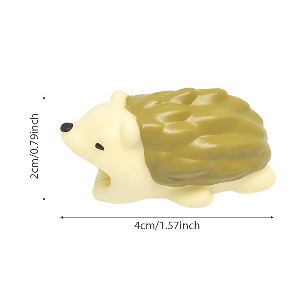 6pcs Lion Tiger Cord Saver Animal Bite Shaped Home Office Cable ...