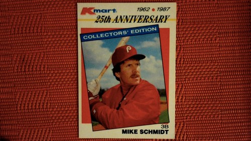 1987 Topps Kmart 25th Anniversary #31 Mike Schmidt | eBay