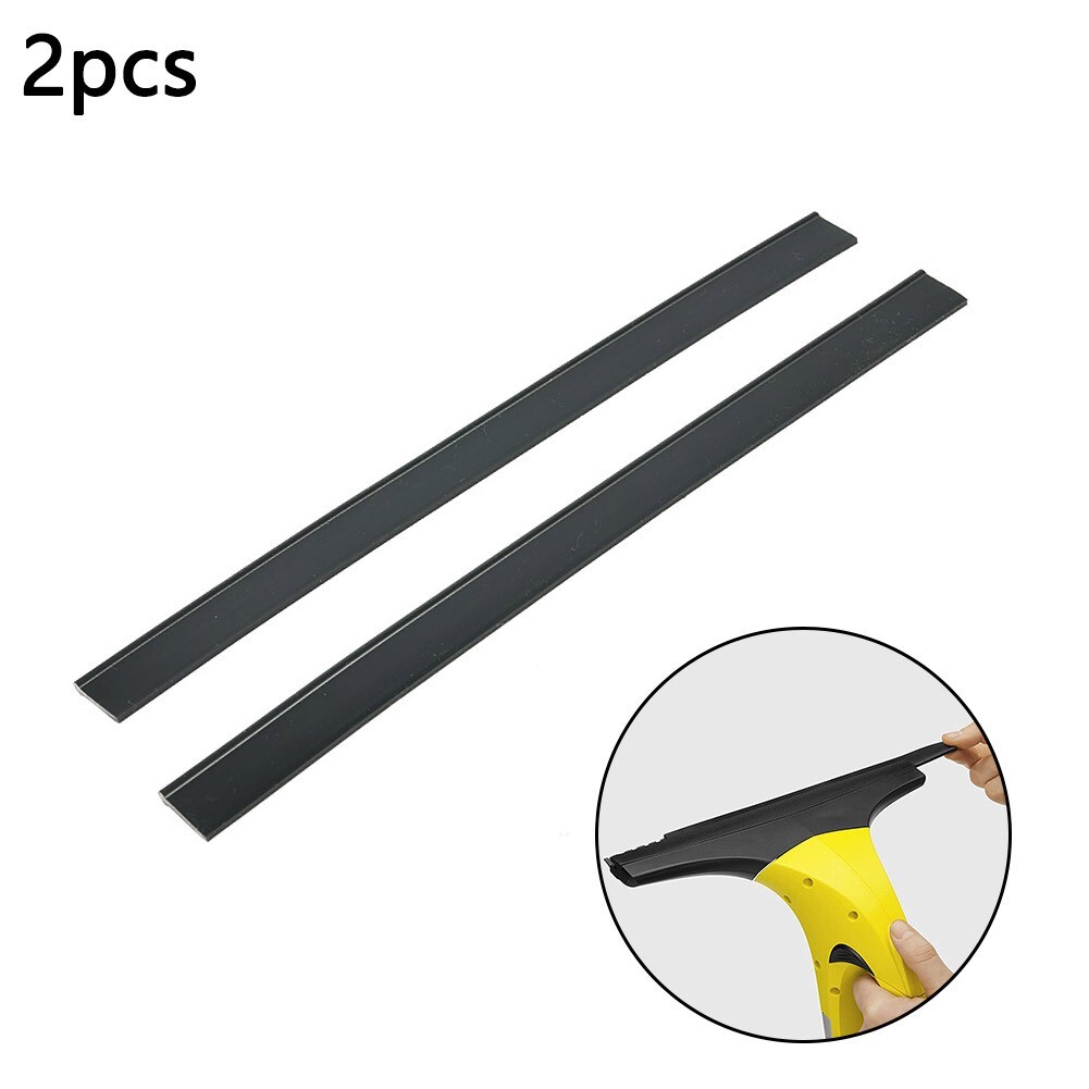 Professional Grade Rubber Scrapers for Karcher WV50 WV60 WV2 WV5 2PCS ...