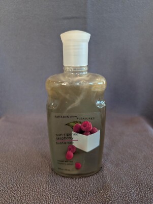 Bath Body Works Sun-Ripened Raspberry Bubble Bath 10 oz | eBay