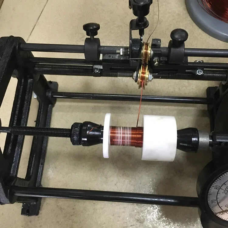 Manual Coil Winder Hand Wire Winding Machine 0.06-0.50mm Diameter ...