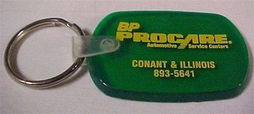 Maumee,OH Vintage Souvenir Key Ring- BP Procare Auto Service Centers ...