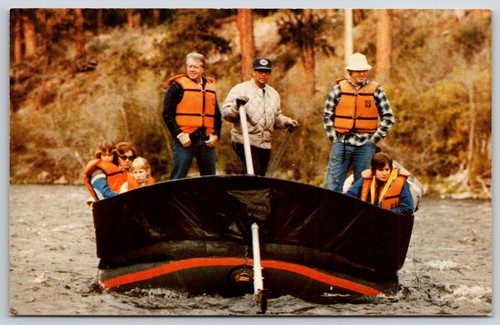 President~Jimmy Carter & Family In Boat On Idaho Snake River~Vintage ...