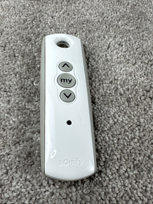 Somfy Sunsetter Shade Awning 74300 White Gray Remote Control | eBay