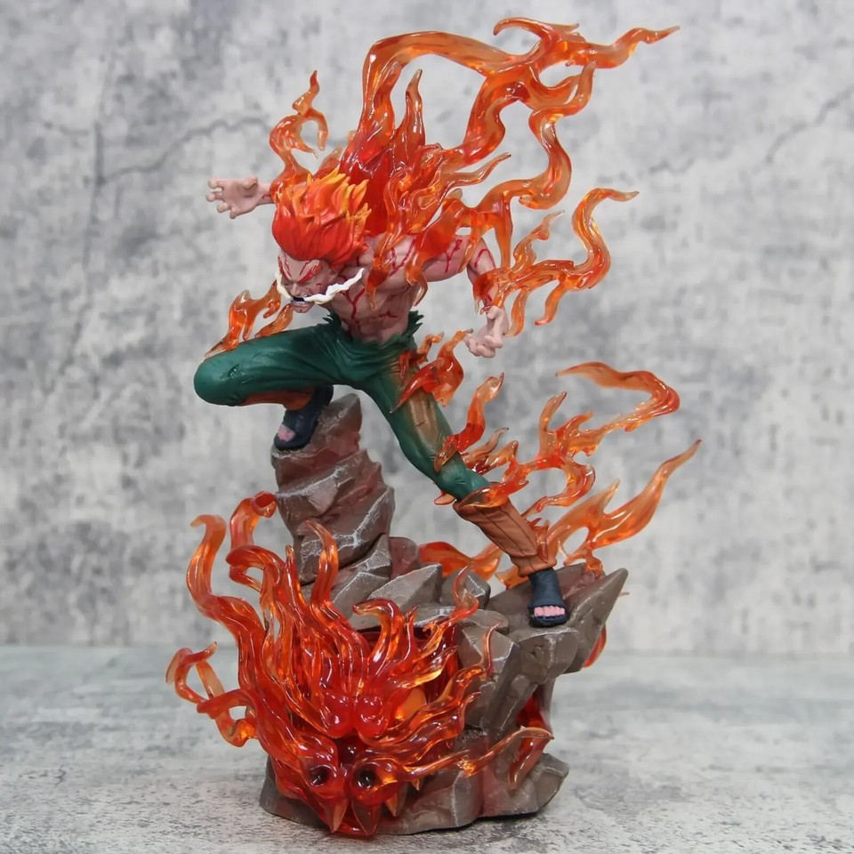 Might Guy 8th Gate Hatchimon Statue Action Figure Figurine Naruto | eBay