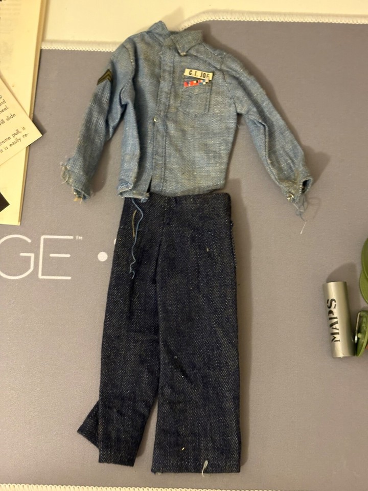 ORIGINAL GI JOE (12-64, 2 TM) Blonde w/Box, Outfits, & Accesories ...